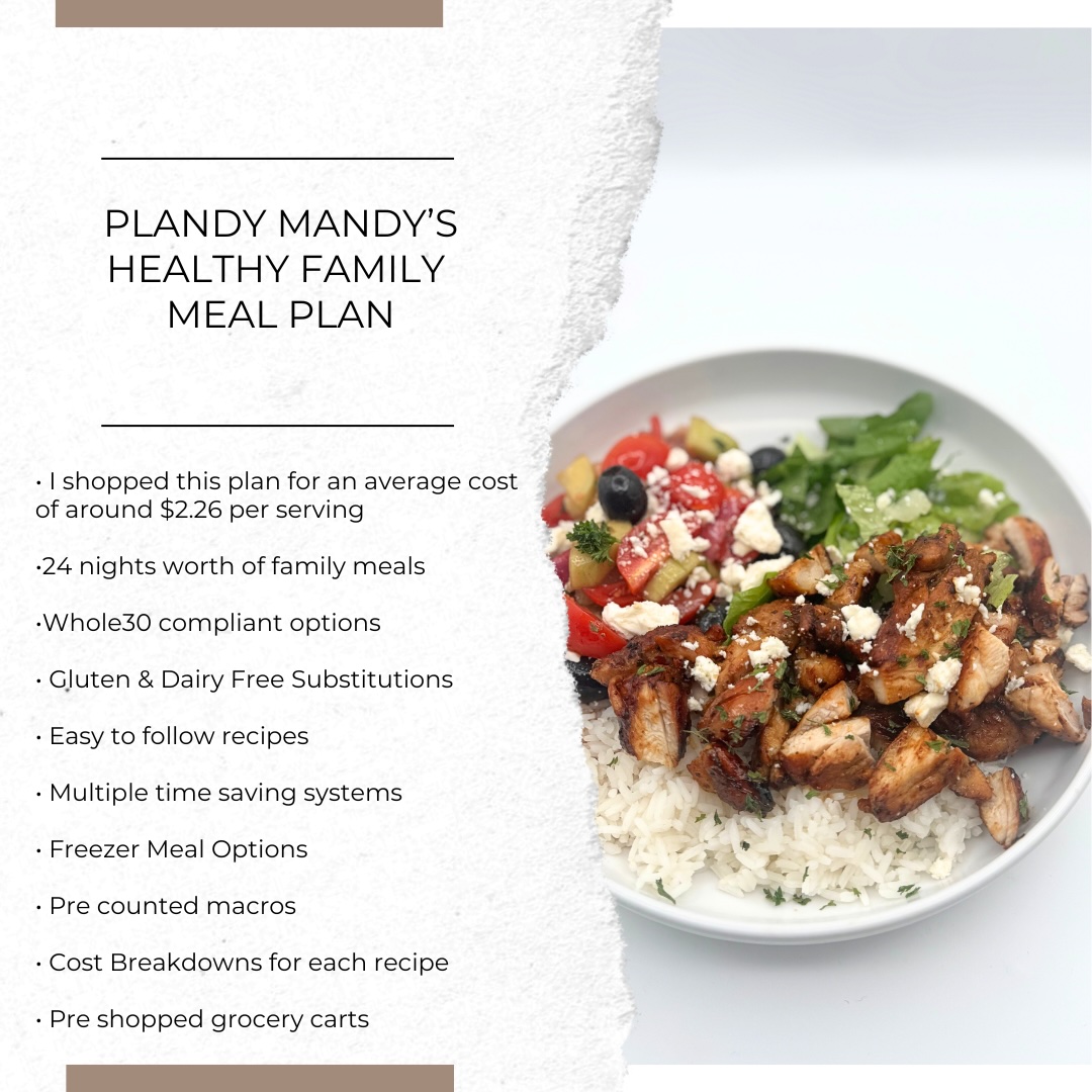 Meal Plans That Save Busy Families Time and Money | Plandy Mandy