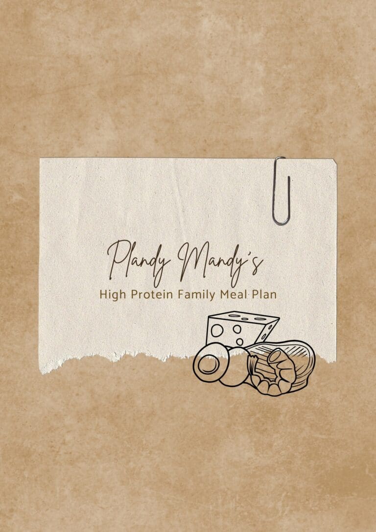 High Protein Family Meal Plan (February 2025) | Plandy Mandy