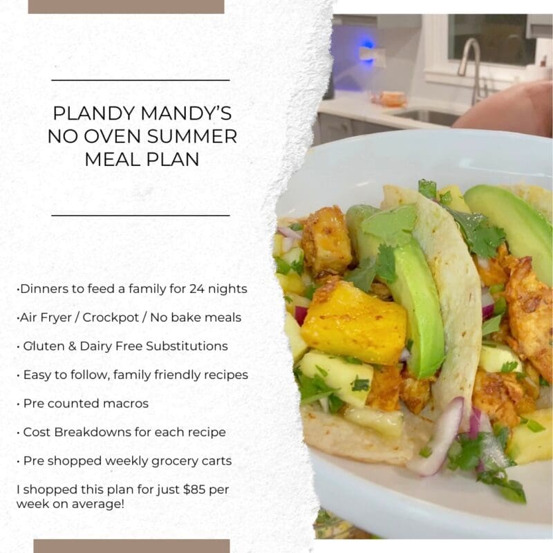 Meal Plans That Save Busy Families Time and Money | Plandy Mandy